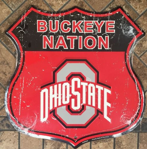 Ohio State University Shield Buckeye Nation – My Team Depot