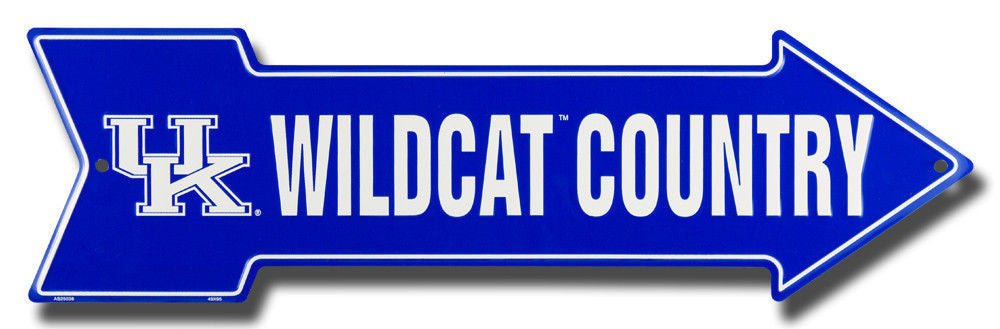 Kentucky Wildcats Country Arrow Sign – My Team Depot