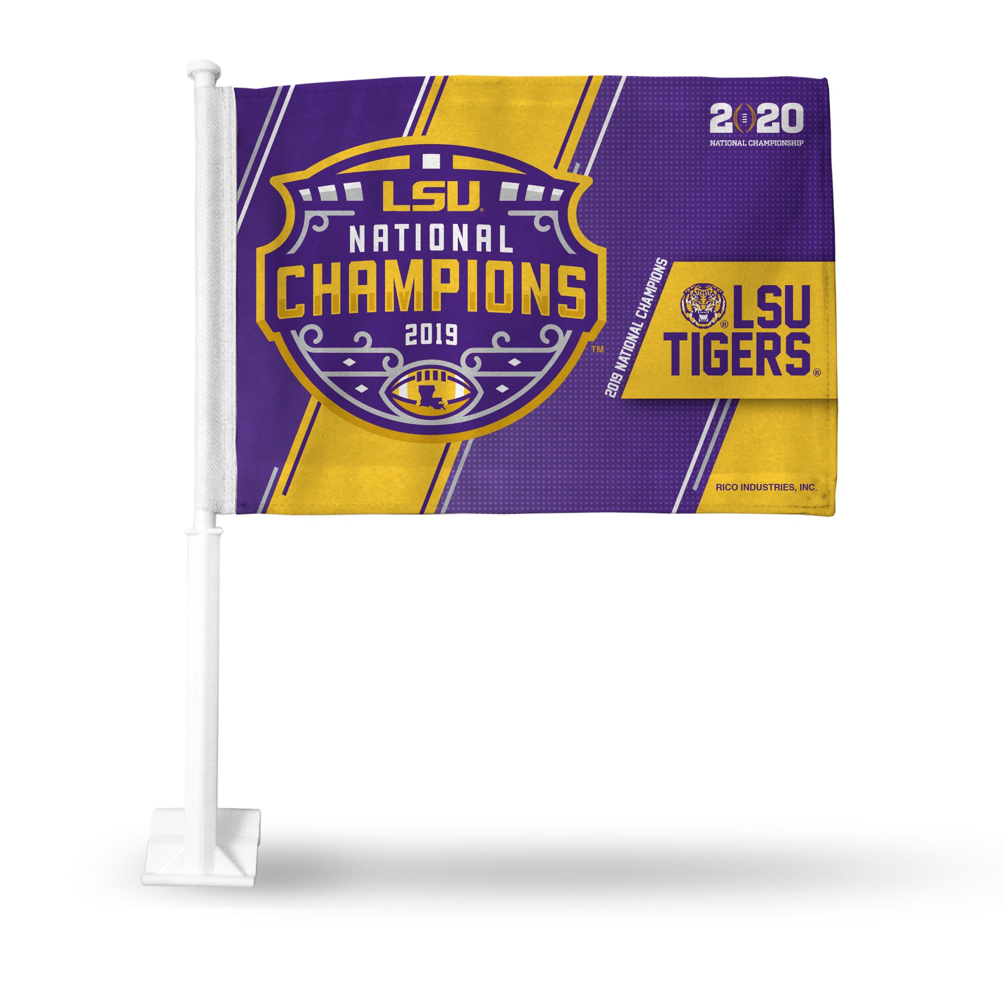 LSU Tigers 2019 National Champions Car Flag – My Team Depot