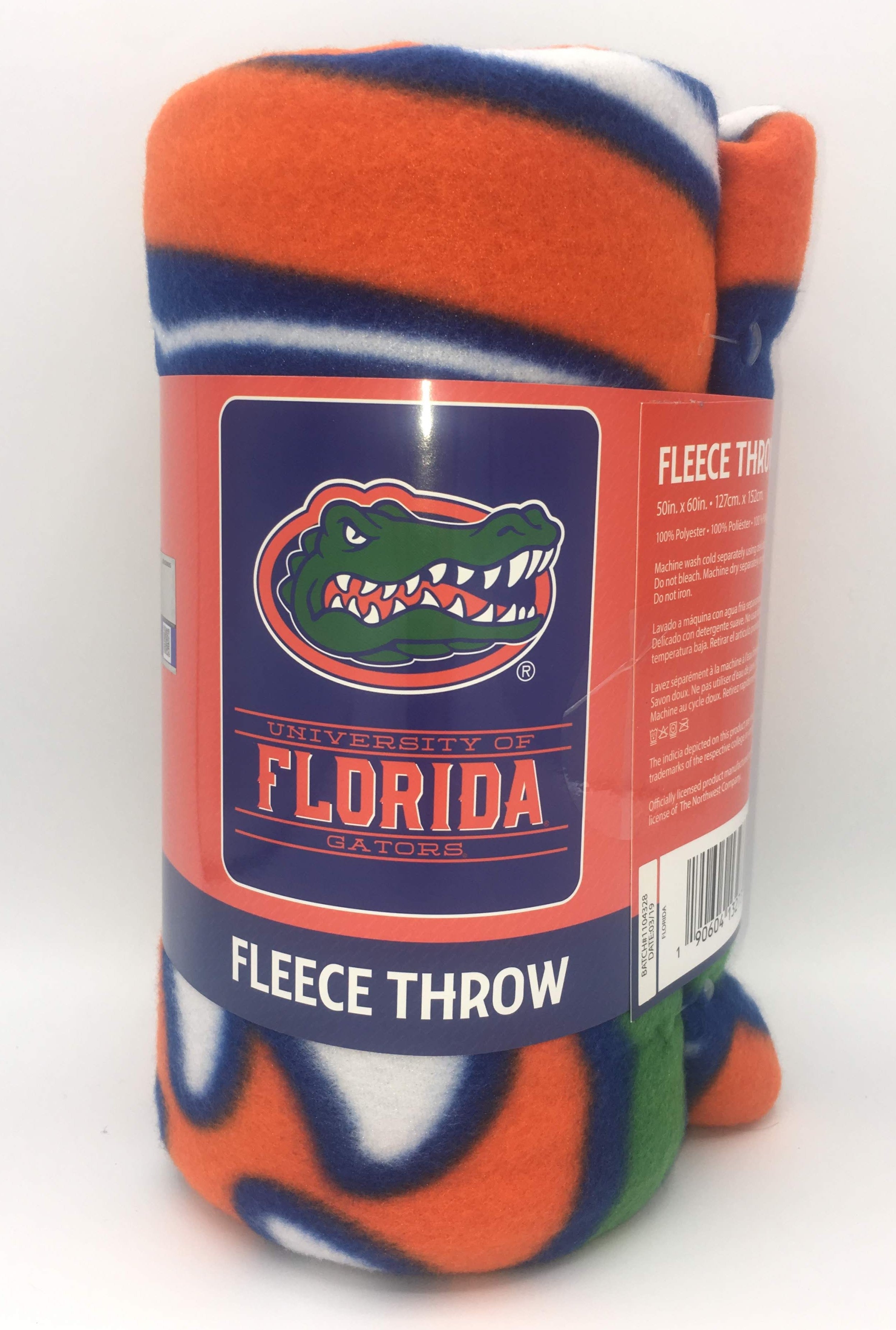 NCAA Soft Fleece Throw 50"X 60" Blanket New College Football Pick Your ...